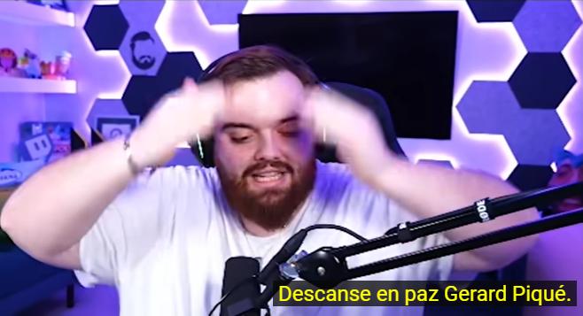 Descanse En Paz Gerard Piqué Ibai Llanos Al Escuchar A Shakira