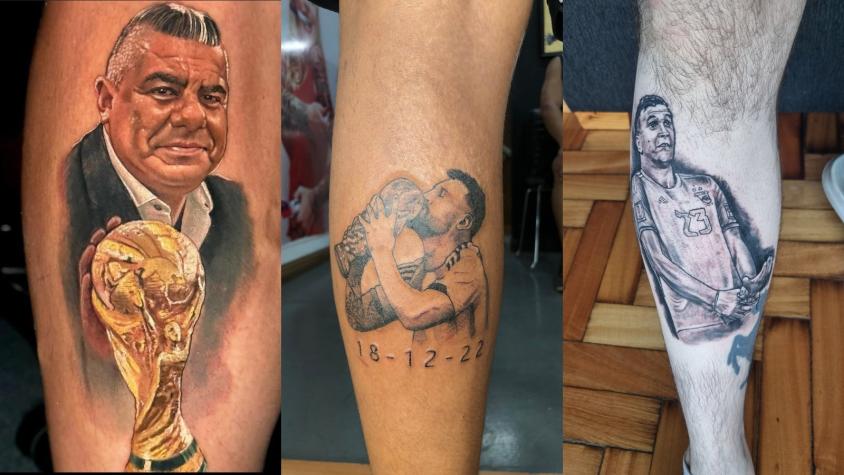 Los Tatuajes Que La Rompen En Argentina Tras La Copa Del Mundo
