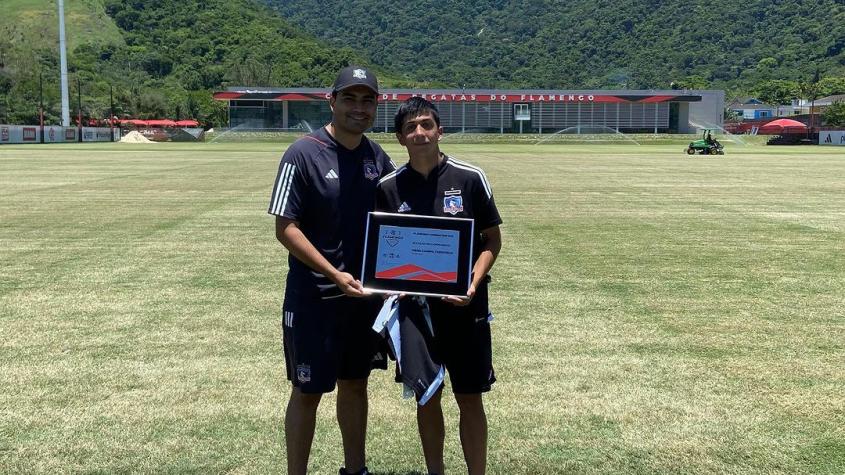 Ángel Díaz, la joya de Colo Colo que busca el agente de Vinicius Jr