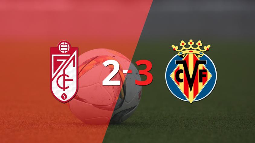 Doblete de Gerard Moreno en el triunfo 3-2 de Villarreal frente a Granada