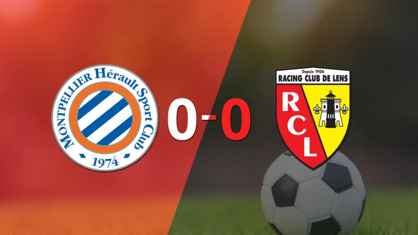 No hubo goles en el empate entre Montpellier y Lens