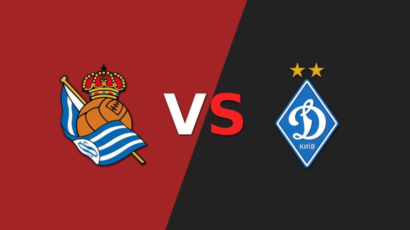 Contundente triunfo parcial de Real Sociedad sobre Dynamo Kyev