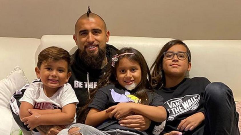 Arturo Vidal anunció la llegada de un “nuevo integrante”
